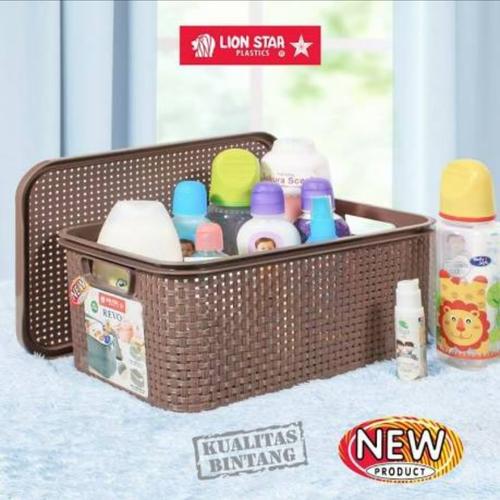 Jual Keranjang Serbaguna Revo Storage Box 10lt Lion Star - Kota ...