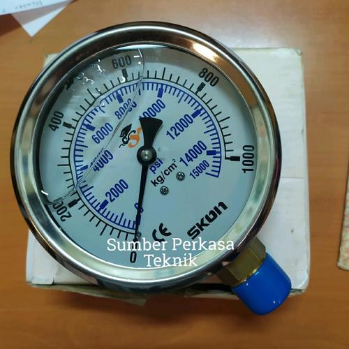 Jual Pressure gauge SKON Raket 21/2 inch 1.000 kg / 15.000 psi - Jakarta Barat - Sumber Perkasa ...