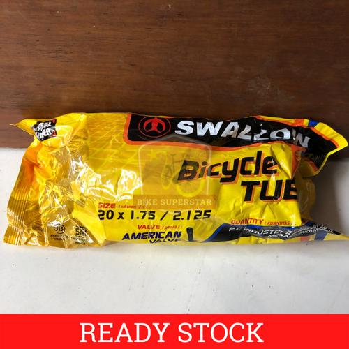 Jual Ban Dalam Sepeda 20 x 1.75 / 2.125 Swallow Lipat BMX Minion Mini 20 - SW AV 48 - Kab ...