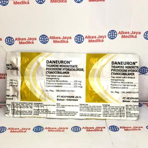 Jual Daneuron Tablet isi 10 tablet (Vitamin B Kompleks) - Kota ...