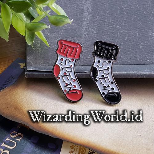 Jual Free Dobby Elf Socks Enamel Pin Set Bros Harry Potter Peri Rumah ...