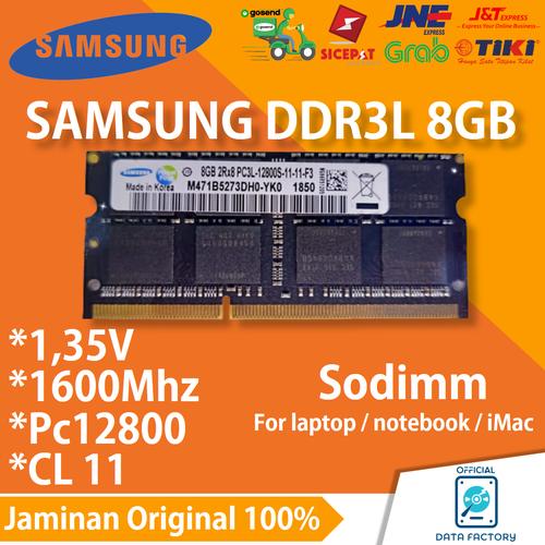 Jual RAM LAPTOP SAMSUNG DDR3L 8GB SODIMM 1600Mhz PC12800 DDR3 MEMORY ORI - Kota Surabaya - Data ...