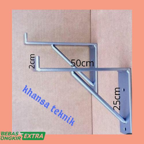 Jual Siku Papan Rak Siku Ambalan Rak Gntung Dinding Siku Rak Bahan Besi ...