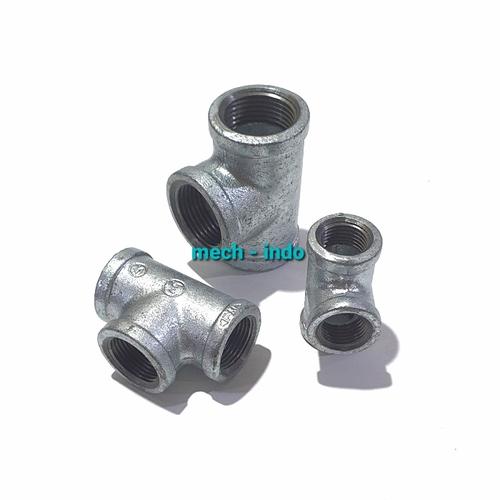 Jual Tee Galvanis Besi uk 1/2" Drat BSPT ( JZ ) - Jakarta Barat ...
