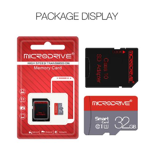 Jual MICRODRIVE Class 10 Micro SD Memory Card 32GB sdcard plus adapter ...