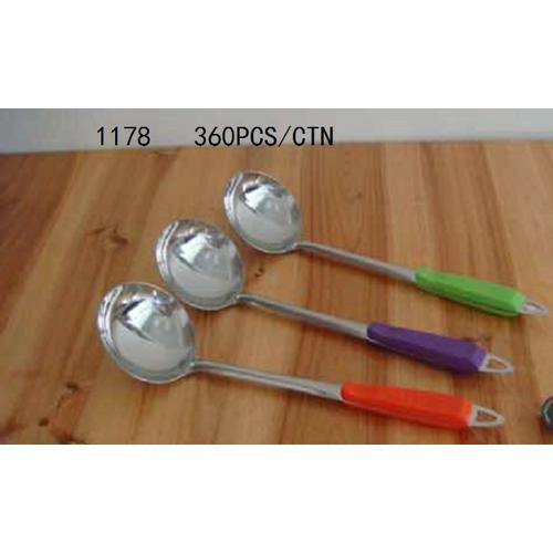 Jual Sendok Sayur/ Irus sayur kuah gagang warna dengan diameter 7cm ...