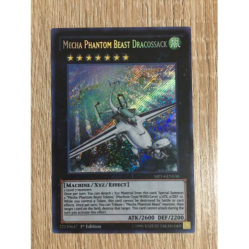 Jual Yugioh Mecha Phantom Beast Dracossack - MP14 secret - Jakarta ...