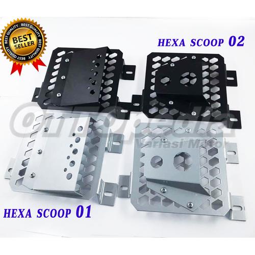 Jual Cover Tutup Radiator PCX Vario 150 125 Variasi Sarang Tawon +Air ...