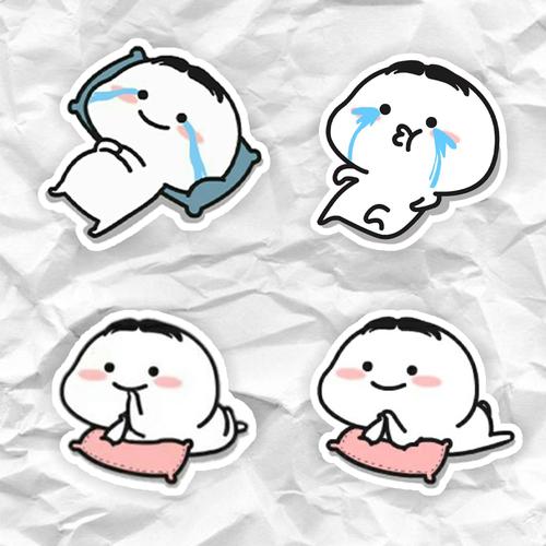 Jual Sticker Pentol | Sticker Tumblr Pentol | Sticker Pentol Hair 4 - 1 ...