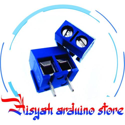 Jual Terminal PCB 2-pin Terminal Block PCB pitch 5mm Connector Cable ...