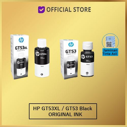 Jual HP Tinta GT53 Black Original 90ml Ink Bottle 90 ml GT 53 - GT53XL ...