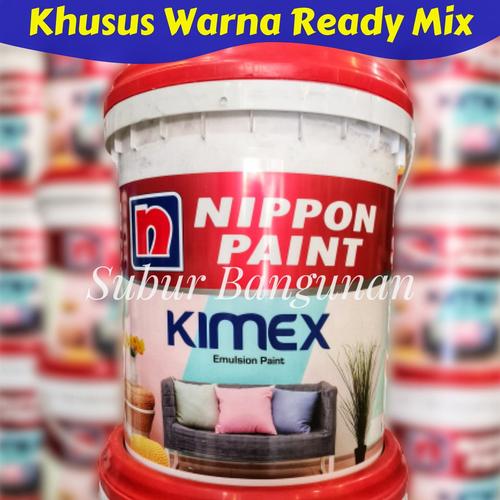 Jual Cat Tembok Interior Nippon Paint Kimex 20 Kg - 9103 Black - Kota ...