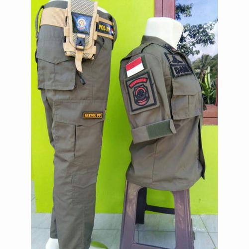 Jual seragam satpol pp pol pp terbaru nkri pdl pdh - S - Kab. Bandung ...