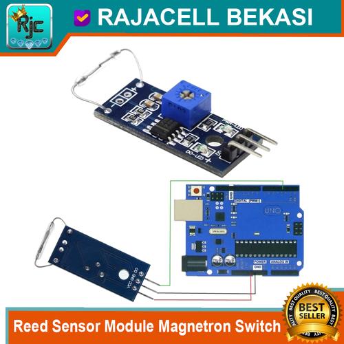 Jual Reed Sensor Module Magnetron Module Reed Switch MagSwitch For ...