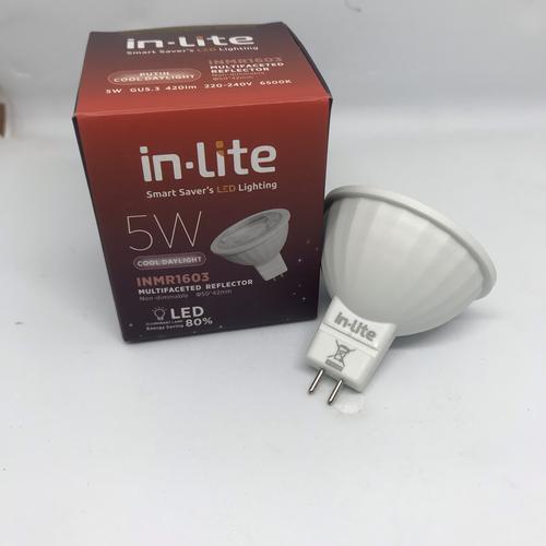 Jual LAMPU SOROT LED COB/SPOTLIGHT/PAR INLITE INMR1603 5 WATT FITTING ...