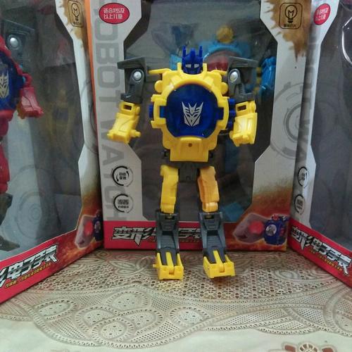Jual JAM TANGAN ROBOT ANAK TRANSFORMASI TRANSFORMERS - robot biru ...