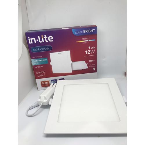 Jual LAMPU DOWNLIGHT LED PANEL 12W 12WATT KOTAK INPS628S INLITE IN-LITE ...