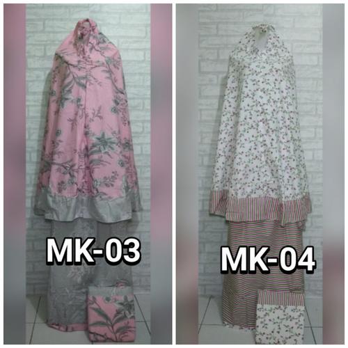 Jual Mukena Katun Jepang lokal termurah - Pink Abu - Kota Tangerang ...