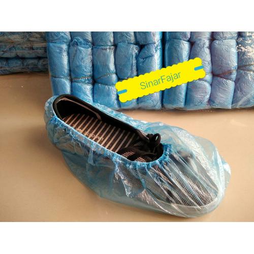 Jual Cover shoes plastik sarung sepatu disposable APD shoe cover - Kota ...