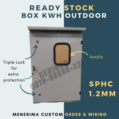Jual Box Panel KWH Outdoor Uk. 70x50x30cm/700x500x300mm SPHC 1,2mm RAL ...