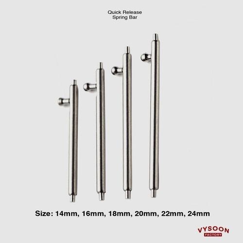 Jual Quick Release Spring Bar Strap Pin Pen Besi Jam Tangan 20mm 22mm ...