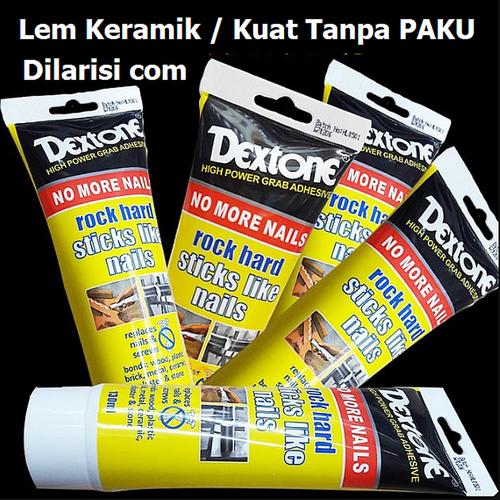 Jual Lem keramik dinding lantai kayu besi lem batu super kuat tanpa ...