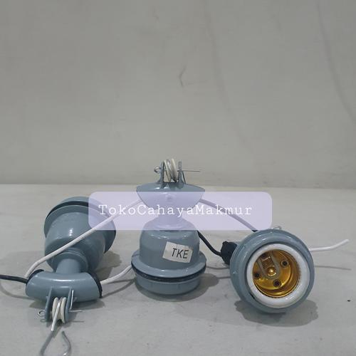 Jual Fitting Gantung E27 Keramik WD Besi / Fiting Lampu E27 Kawat TKE - Kota Medan - TOKO CMA ...