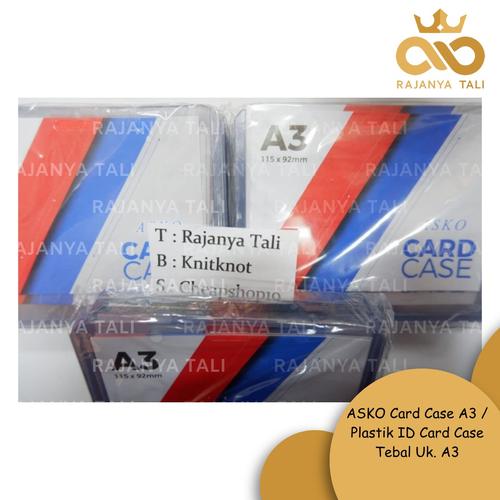 Jual ASKO Card Case A3 / Plastik ID Card Case Tebal Uk. A3 - Jakarta ...