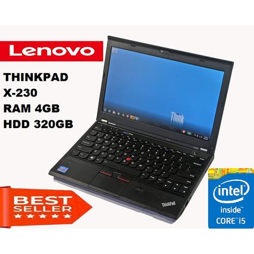 Jual Promo Super Murah Laptop Lenovo ThinkPad X-230 RAM 4GB HDD 320GB ...