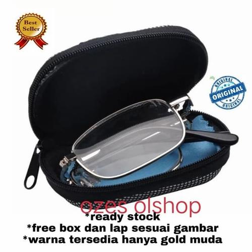 Jual kacamata baca model lipat lensa kaca asli - Jakarta Pusat - Quick ...