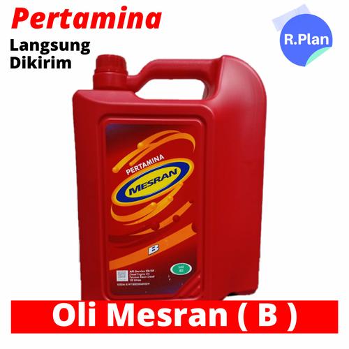 Jual Pertamina Oli Mesran B 10 liter SAE40 / Oli Mobil Diesel/ Oli ...