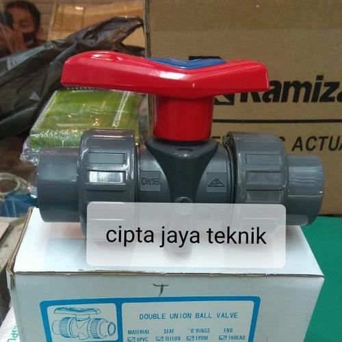 Jual ball valve pvc watermur hershey 3/4 inch drat / ball true union ...