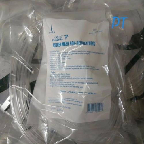 Jual Masker Oxygen Non Rebreathing Dewasa / Anak / Bayi / Masker oxygen ...