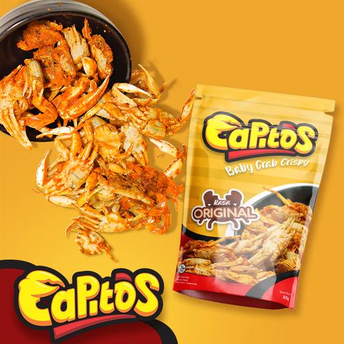 Jual Capitos Baby Crab Crispy - Varian Rasa Original - 65g - Original ...
