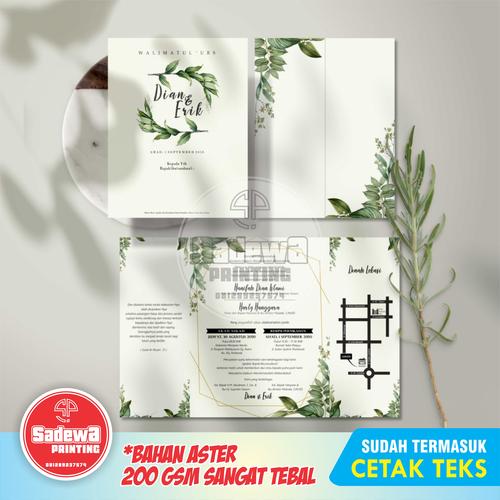 Jual Undangan Pernikahan / Undangan Mewah / Elegan - SCB 002 - Kab ...