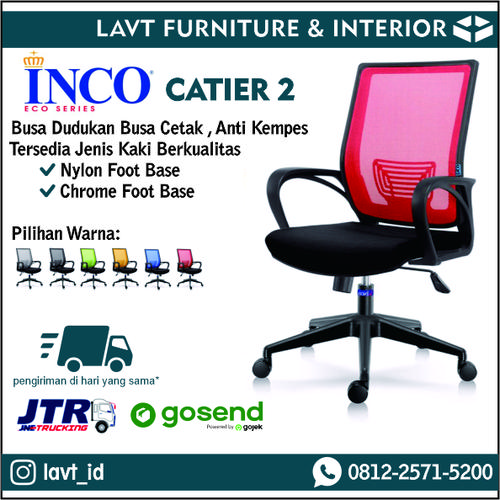 Jual Kursi Kantor / Kursi Hidrolis / Kursi Kerja INCO INDACHI CATIER 2 ...