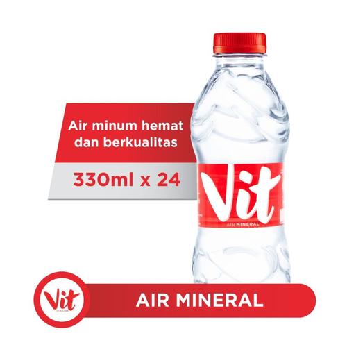 Promo VIT Air Mineral 330ml ( 24 botol ) - Jakarta Utara - MEGA PLUS ...