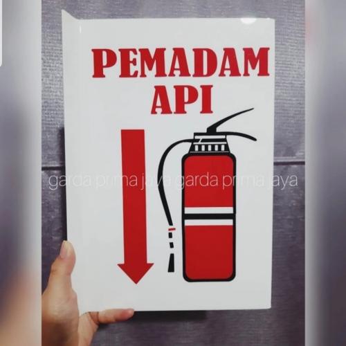Jual SIGN AKRILIK STANDING / TEKUK APAR ALAT PEMADAM API UK 20X30CM ...