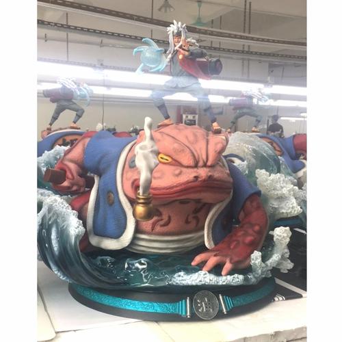 Jual Jiraiya Gamabunta Last sleep studio / Naruto Resin Statue ...