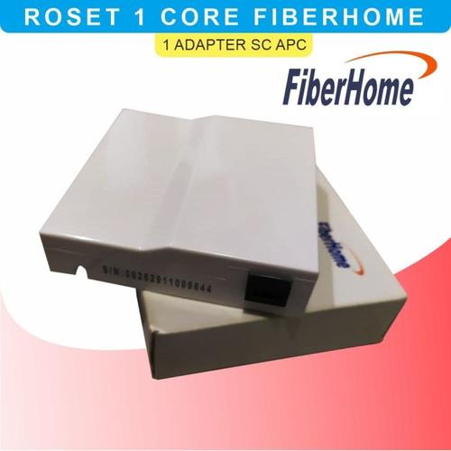 Jual Fiber Optik Roset 1 Core Merk Fiberhome 1 Adapter Lengkap Pigtail ...
