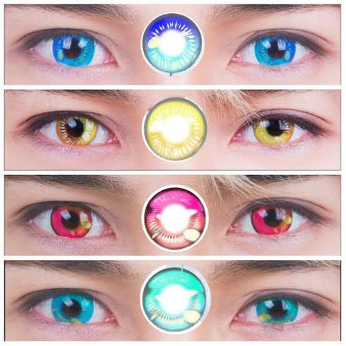 Jual READY Cosplay Contact Lens Softlens Soflen Coscon Anime Eyes ...