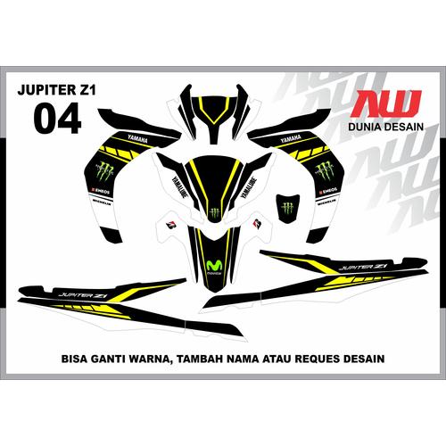 Jual Sticker Decal Jupiter Z1 desain 04 - Kota Kediri - Dunia Desain ...