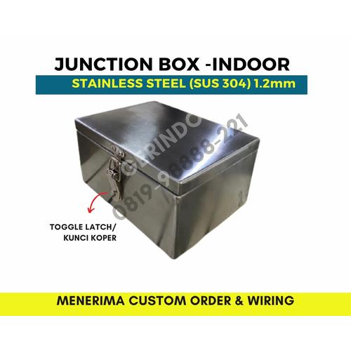 Jual Junction Box Stainless Steel SUS304 Indoor 400x300x150mm ...