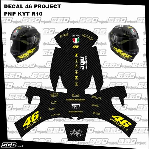 Jual Stiker Decal Helm Motif 46 Project PNP KYT R10 - Kab. Bandung ...