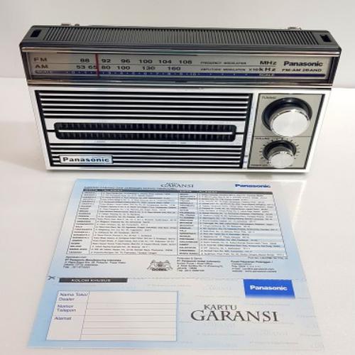 Jual Radio Panasonic AM FM International Radio Jadul Garansi Asli ...