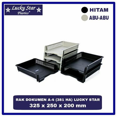 Jual RAK DOKUMEN A4 PLASTIK LUCKY STAR/RAK BERKAS/ARSIP/TEMPAT KERTAS ...