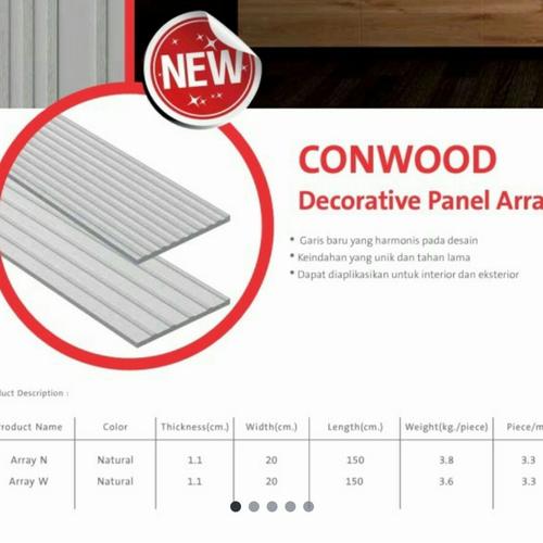 Jual Conwood Decorative Array N - Array W - Array W - Jakarta Barat ...