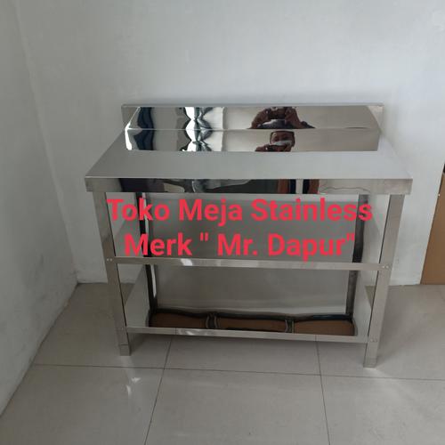 Jual Meja Stainless 3 rak tinggi 80 cm Mr. Dapur - Jakarta Selatan ...