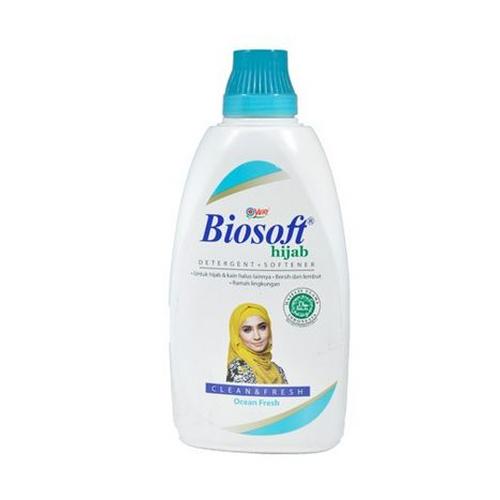 Jual Yuri Biosoft Hijab Detergent+Softener Ocean Fresh 900ml Botol BIO11338 - Jakarta Utara ...