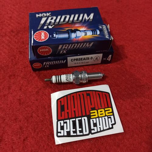 Jual Busi Racing NGK Iridium IX CPR8EAIX-9 Ninja 250 SL 250R Karbu ...
